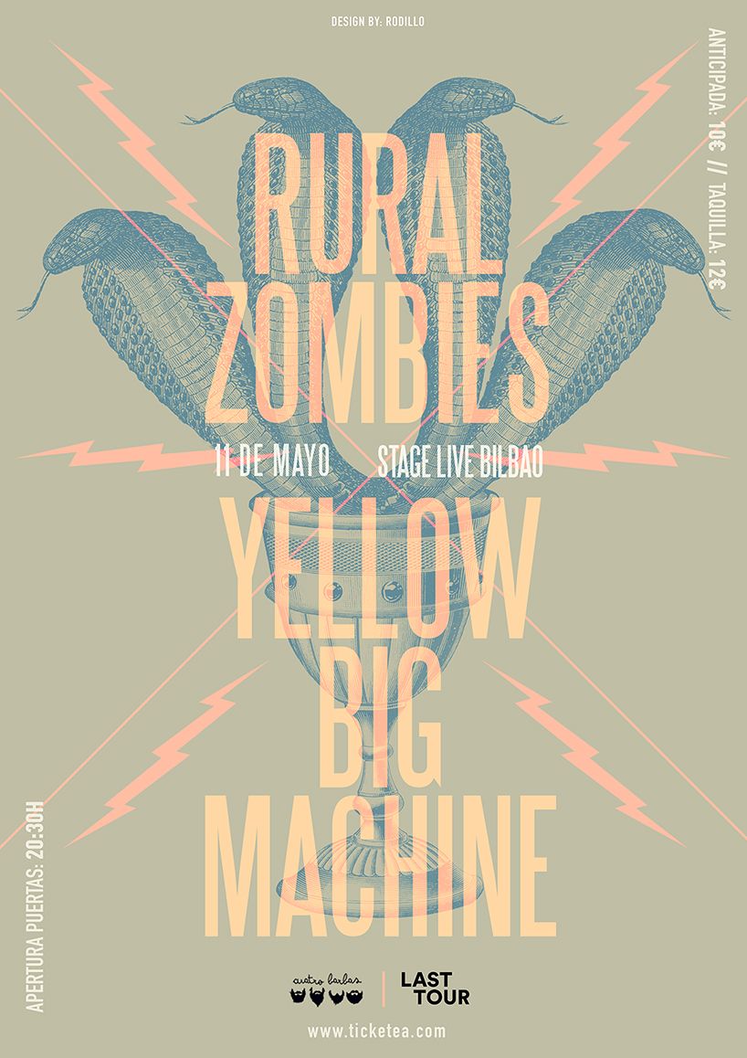 rural zombies + yellow big machine - Stage Live Bilbao - Stage Live Bilbao