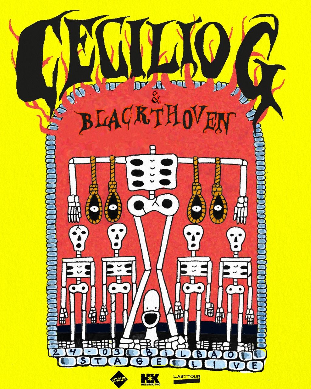 CECILIO G + Blackthoven - Stage Live Bilbao - Stage Live Bilbao