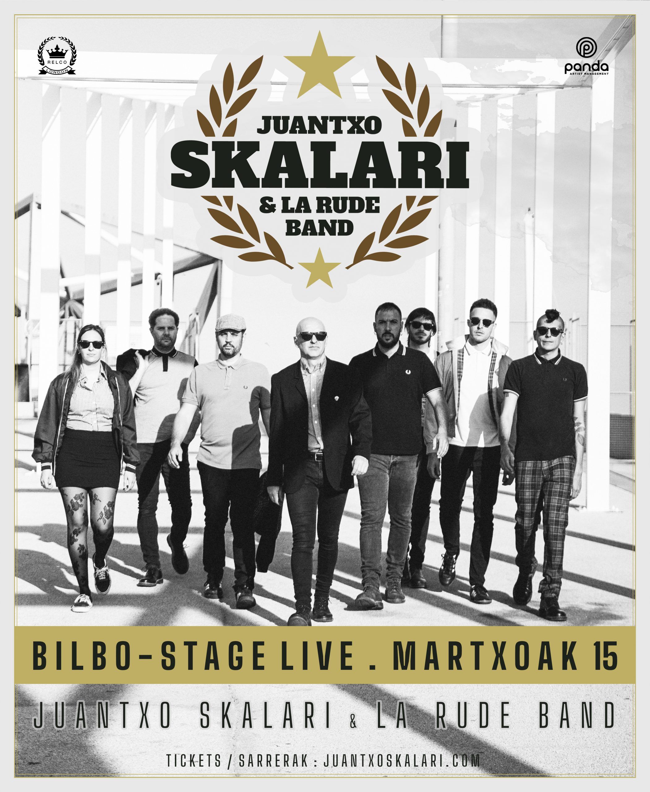 Juantxo Skalari & La Rude Band - Stage Live Bilbao - Stage Live Bilbao